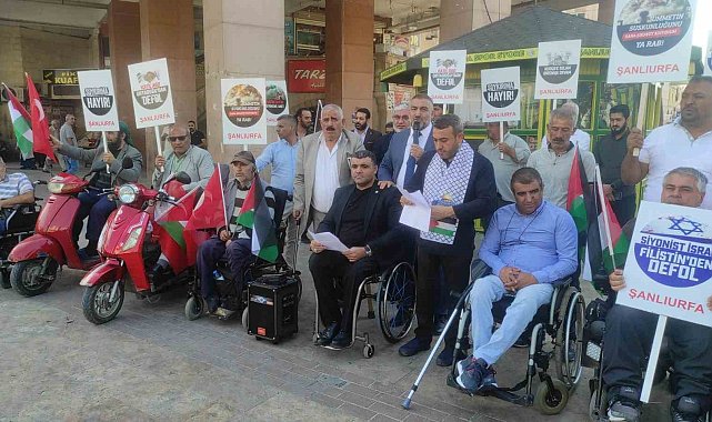 Şanlıurfa'da engellilerden Filistin'e destek - Genel - Haber S ... Şanlıurfa'da engellilerden Filistin'e destek - Genel - Haber S ...